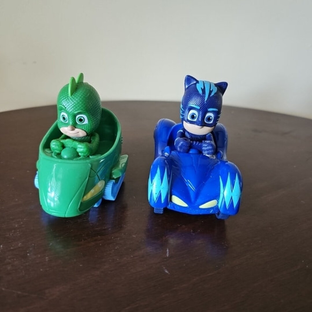 PJ Masks Lot of 2 Racers & Vehicles Cars Catboy Gekko - Etsy