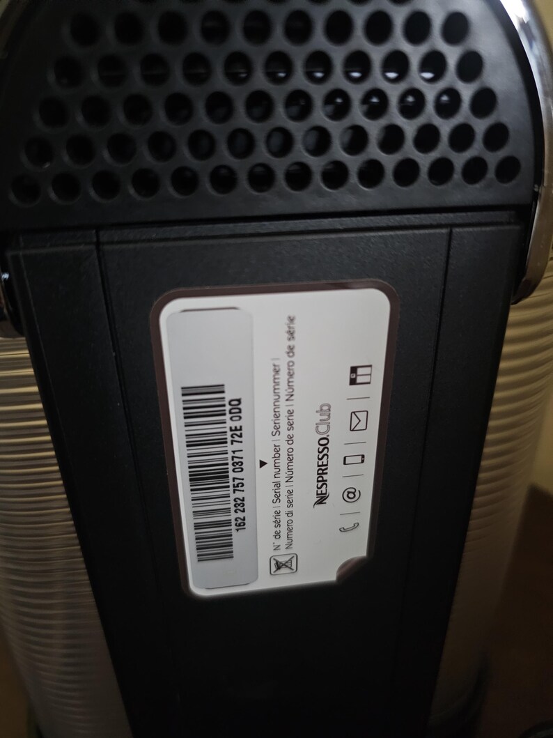 Nespresso Vertuo Coffee and Espresso Machine by Breville -chrome-used ...