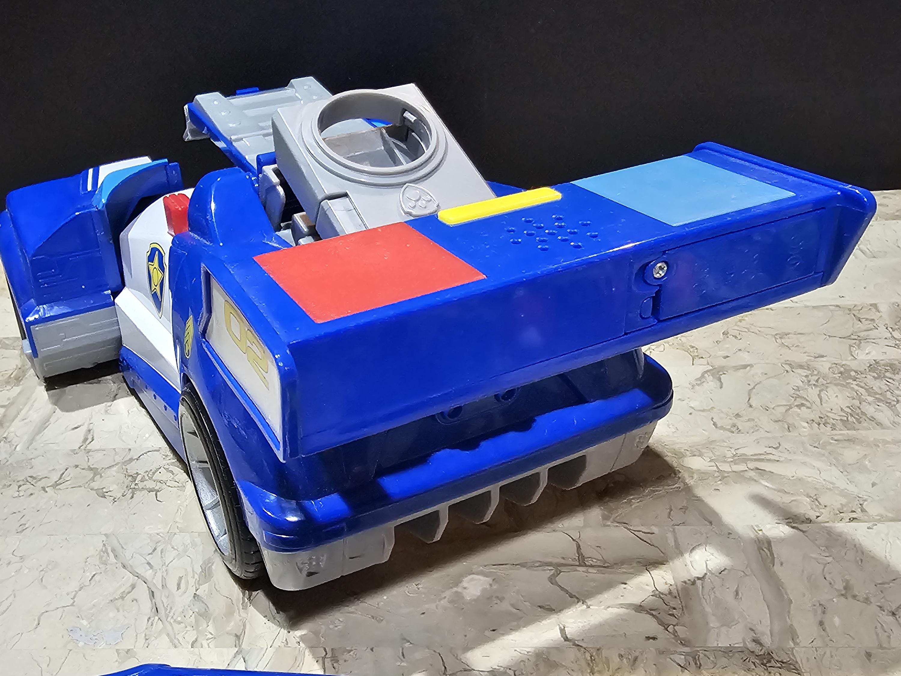 Paw Patrol Chase Deluxe Transforming Vehicle Toy Car With Figure From ...