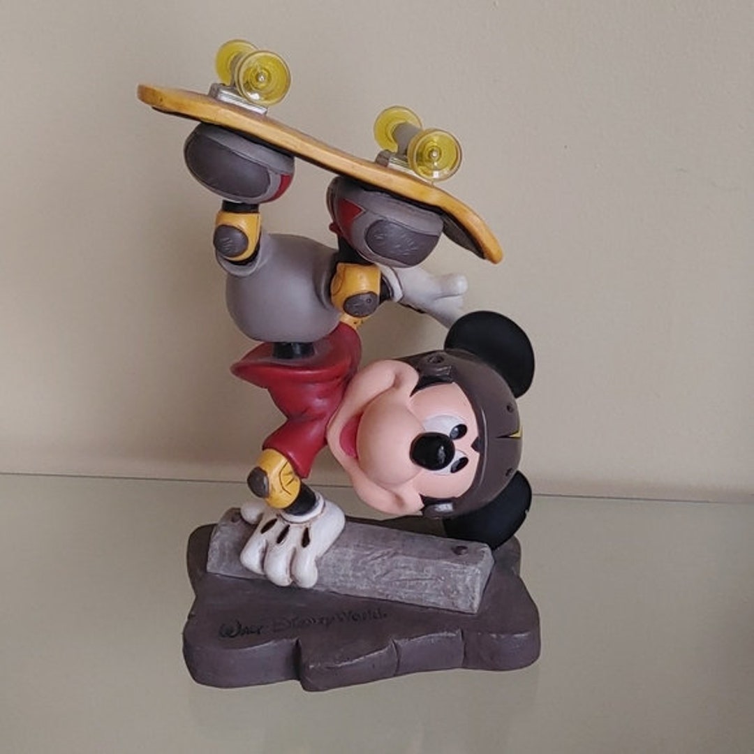 Walt Disney World Florida Mickey Mouse Skate Boarding Bobblehead ...