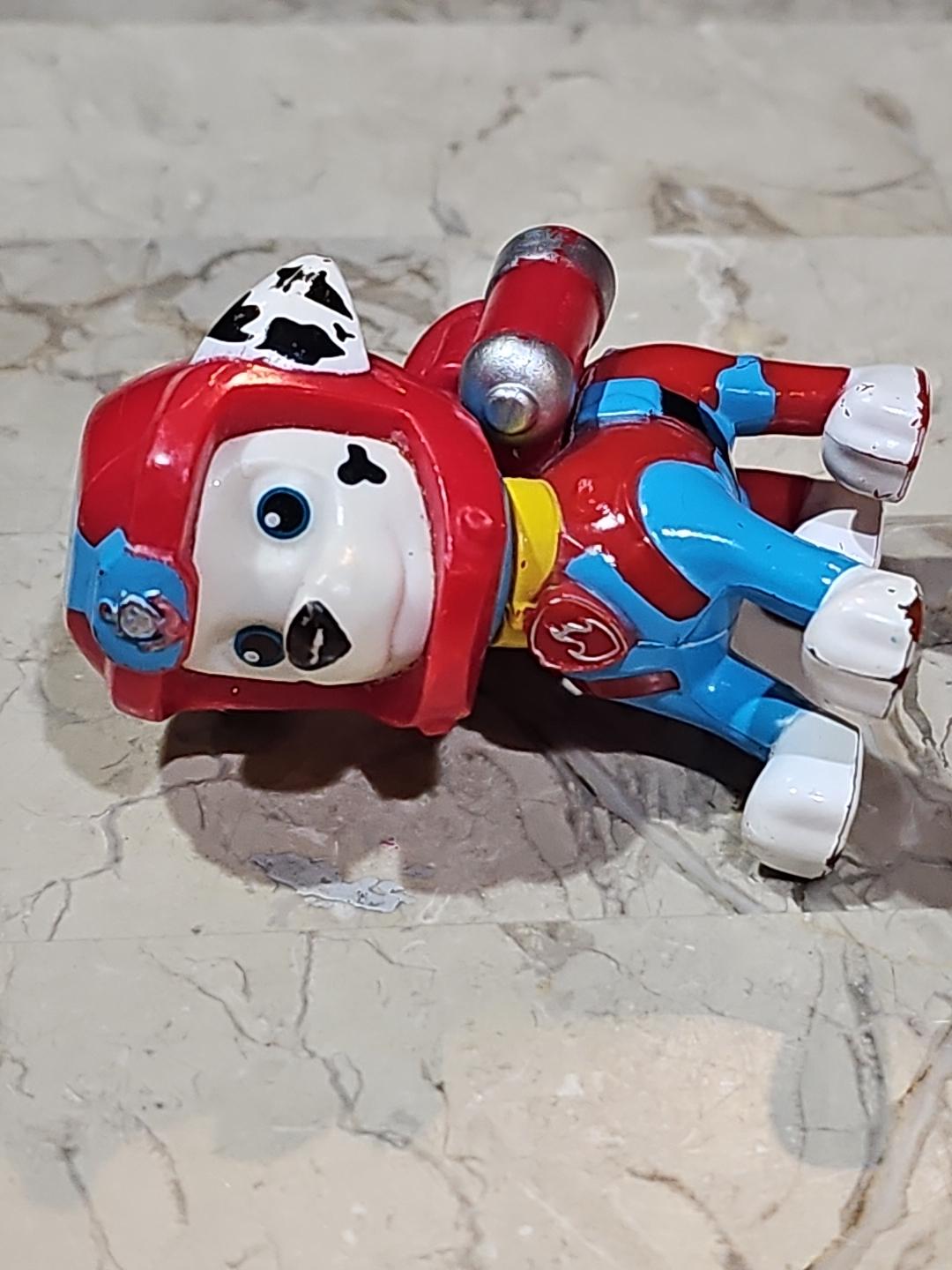 Paw Patrol Marshall Figure Movie Dog Gift Toy - Etsy