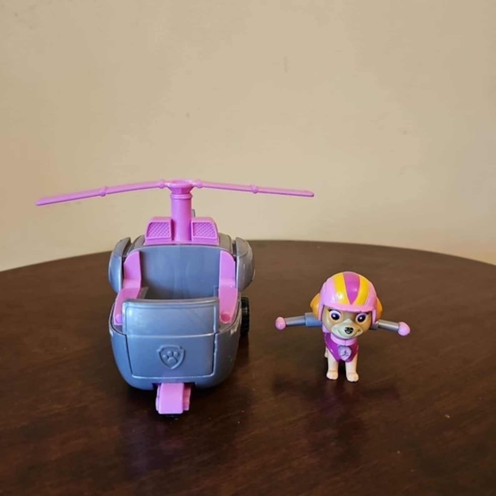 Paw Patrol Skyes High Flying Copter W/ Dog Figure Spin Master ...