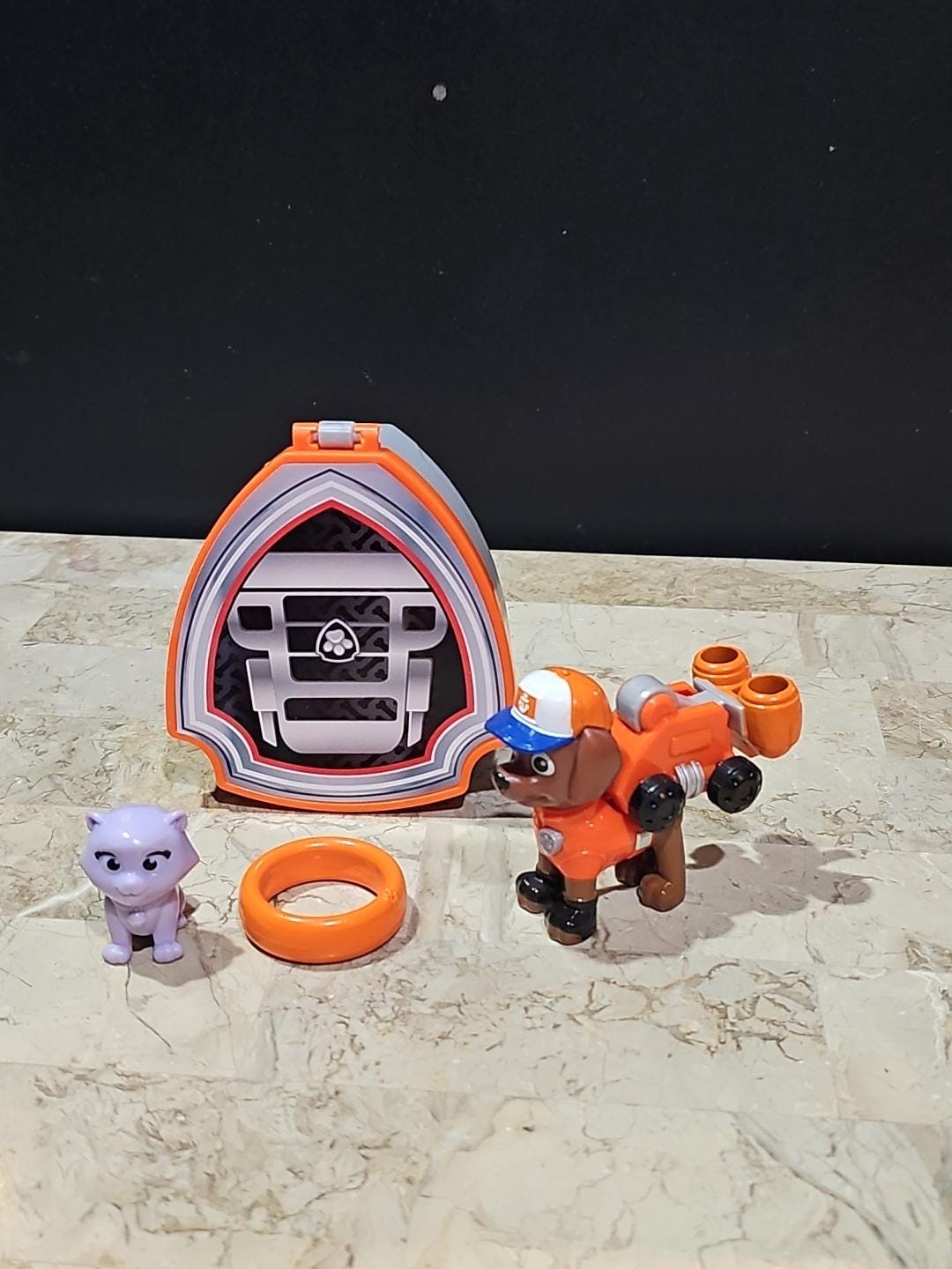 Paw Patrol Zuma Big Truck Pups Hero Pup Figure With Pet Cat Complete ...