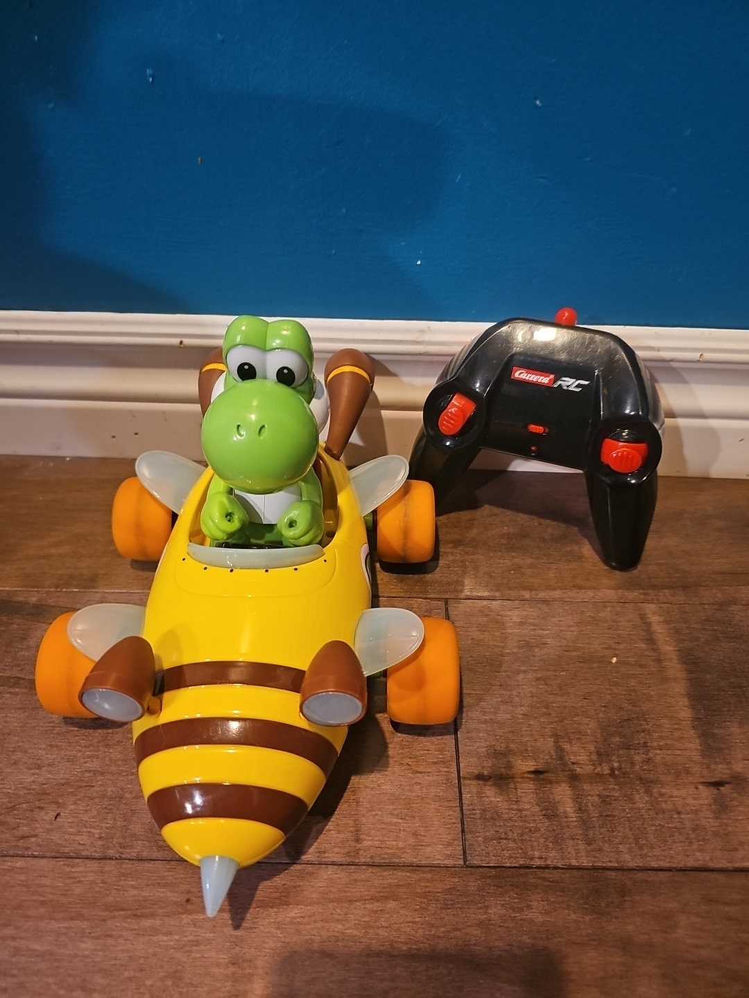 Nintendo RC Mario Kart Yoshi Carrera Bumble Bee With Remote Control - Etsy