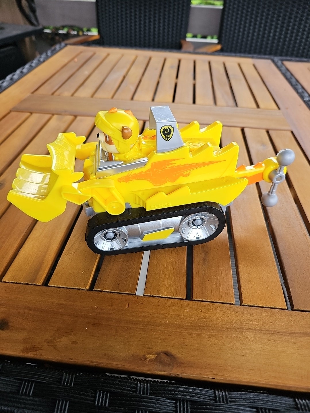 PAW Patrol, Rescue Knights Rubble Transforming Toy Car With Action ...