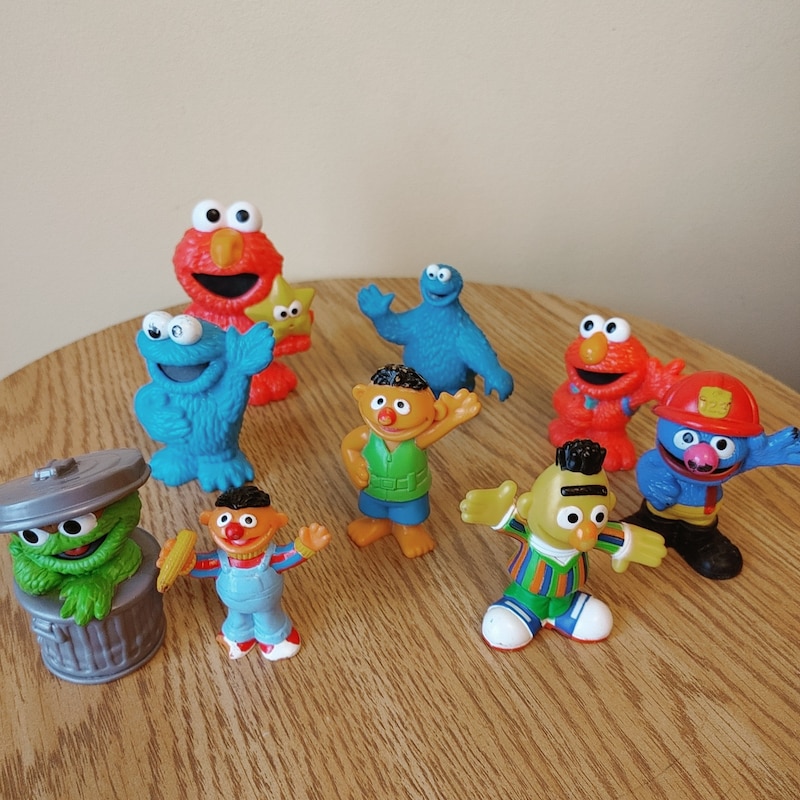 Sesame Street Figurines - Etsy