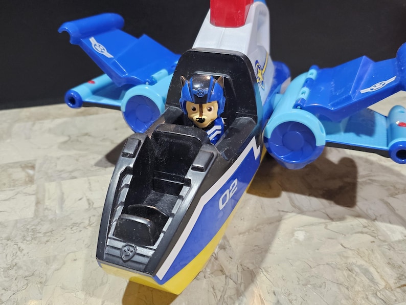 PAW Patrol Spiral Rescue Jet Battery Powered Toy for Kids, Ages 5 - Etsy