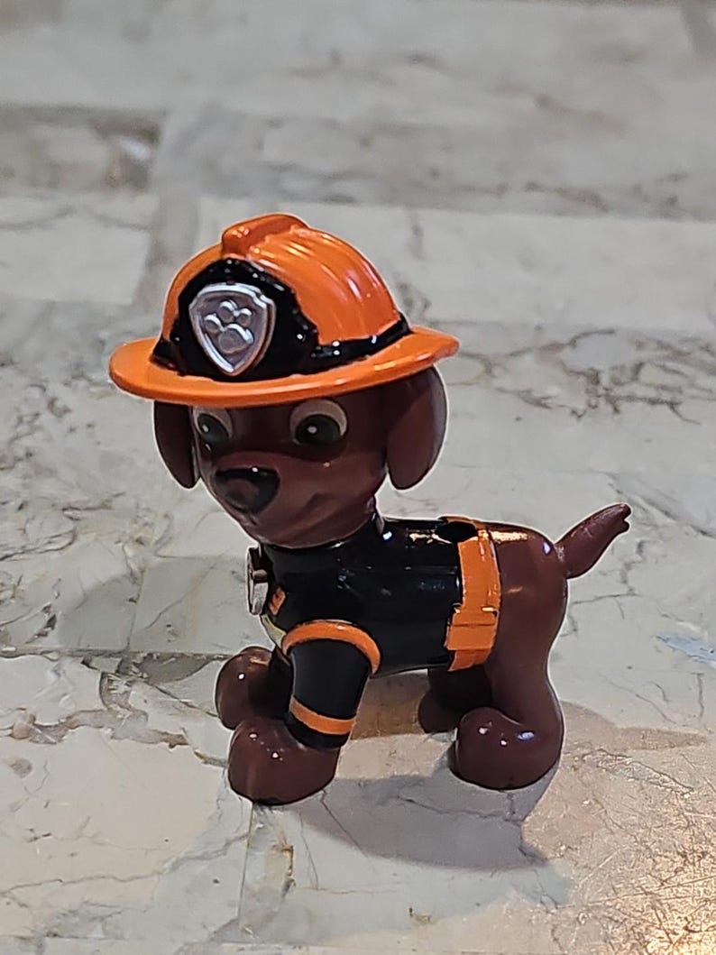 Paw Patrol Toy Ultimate Rescue Fire Pup Figures Zuma - Etsy Australia