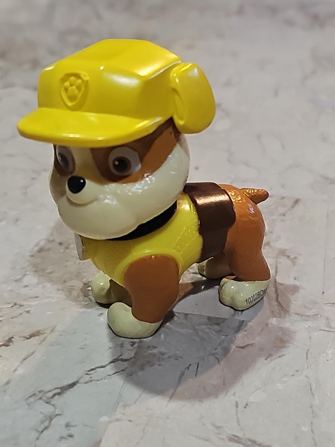 PAW Patrol Kid Toy Rescue Rubble Action Figure Only Spin Master - Etsy