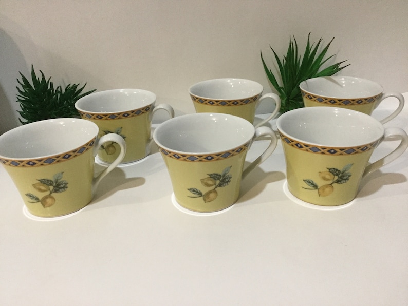 Vintage Royal Heritage Collection Multi-fruit Fine Porcelain 6 Set of ...