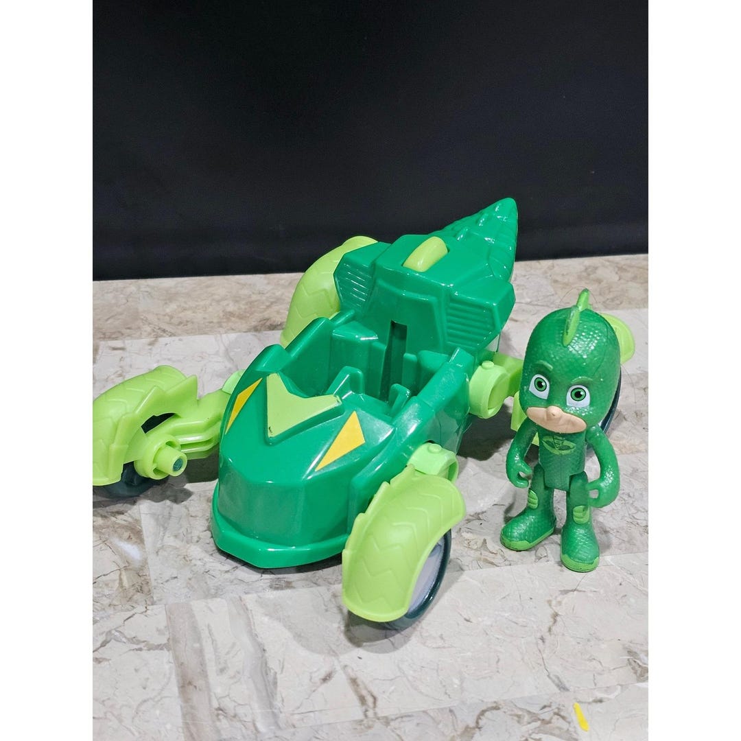 PJ Masks Gekko Car Vehicle With Gekko Figure Playset Toy - Etsy