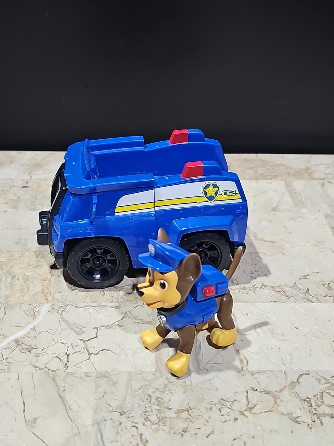 Paw Patrol Chase & Police Cruiser Car Rescue Truck Vehicle Toy Dog Pup ...