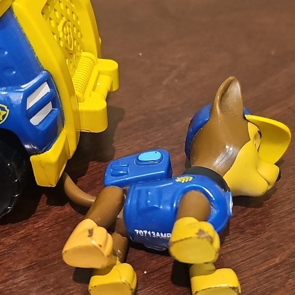 Paw Patrol Chase Ride N Rescue Police Cruiser Vehicle Action Figure Toy ...