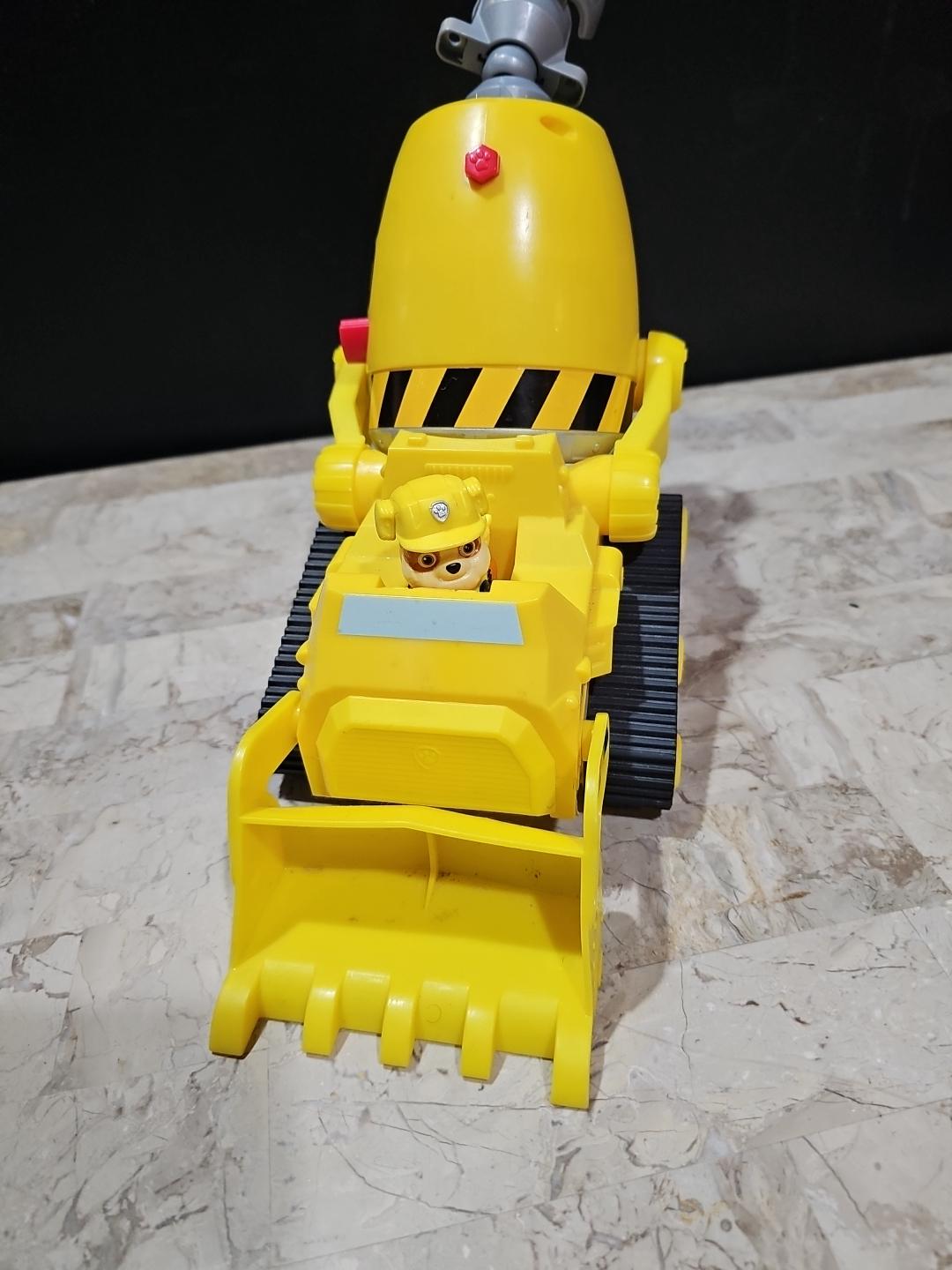 PAW Patrol: the Movie Rubble's Deluxe Bulldozer With Figure - Etsy