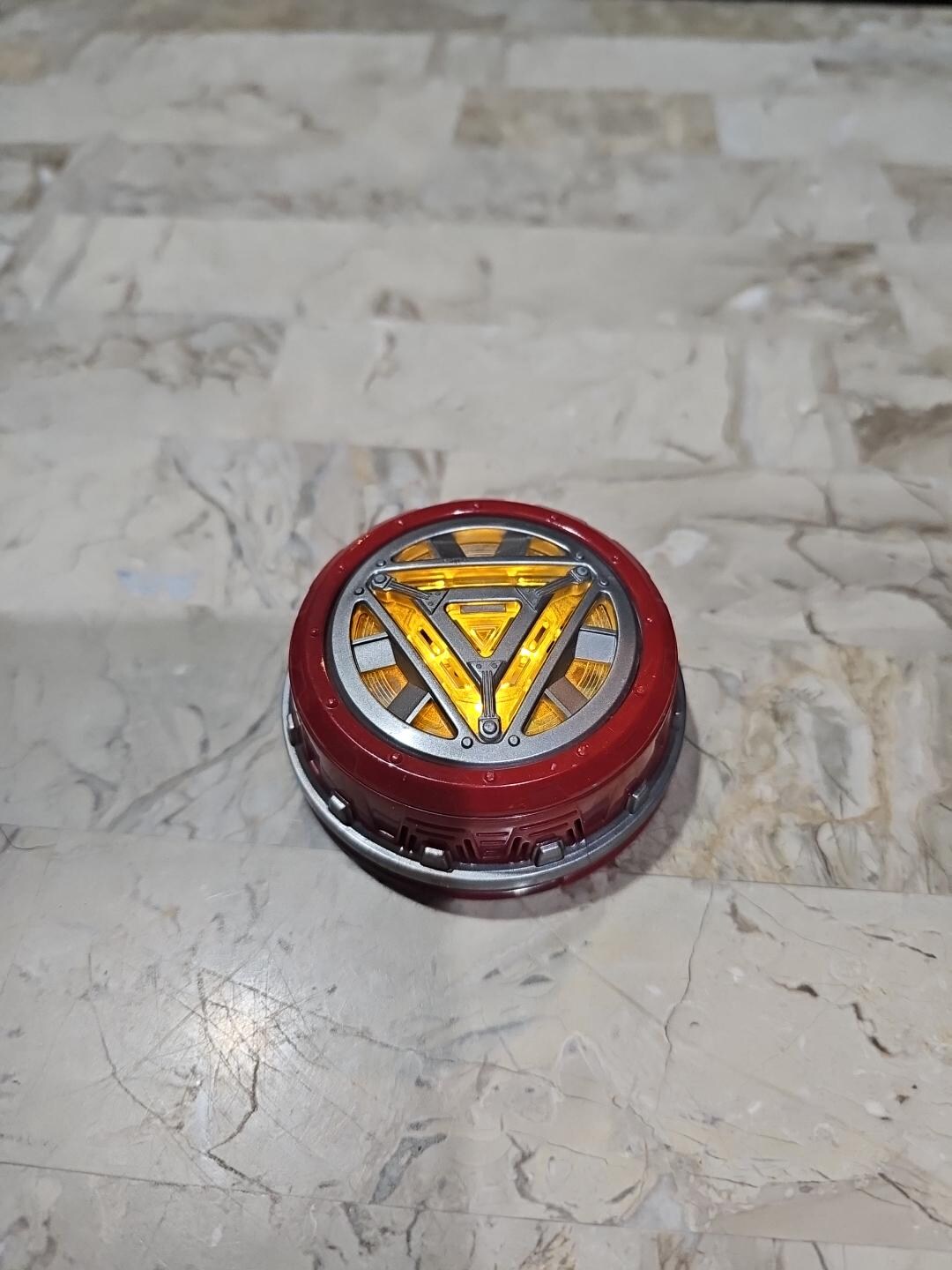 Marvel Iron Man 2010 Arc Reactor Chest Piece Replica Toy Lights ...