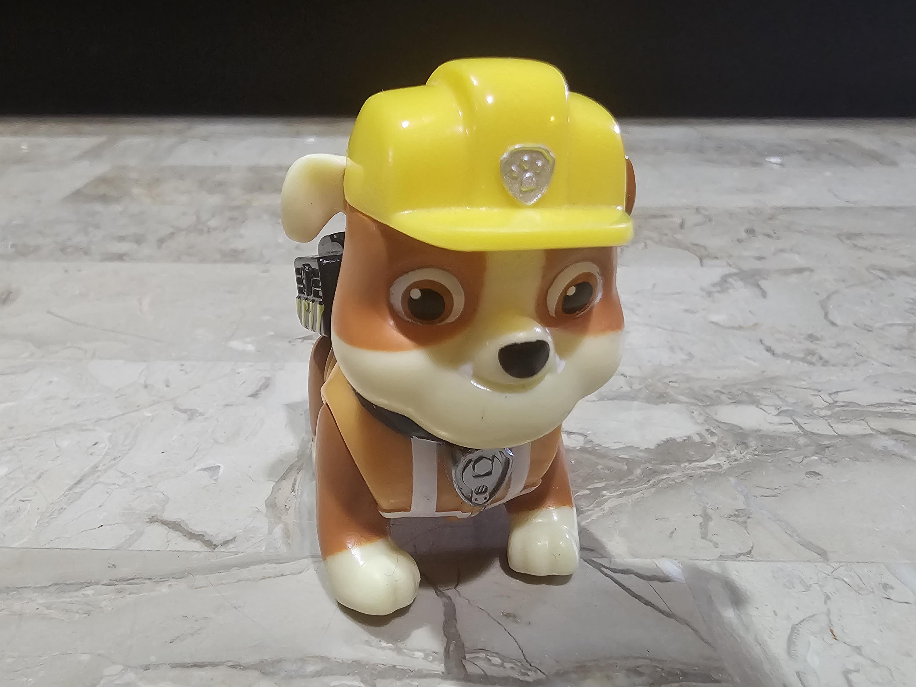 Paw Patrol Rubble Dog Puppy 2.5” Action Figure Only - Etsy