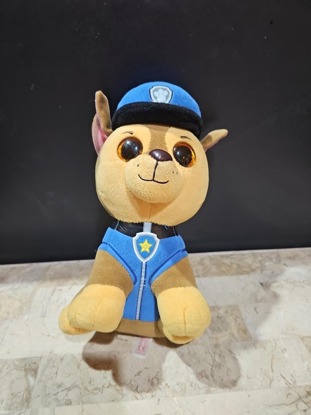 Ty Beanie Boos Paw Patrol 10" Chase the Police Dog Stuffed Animal Plush ...