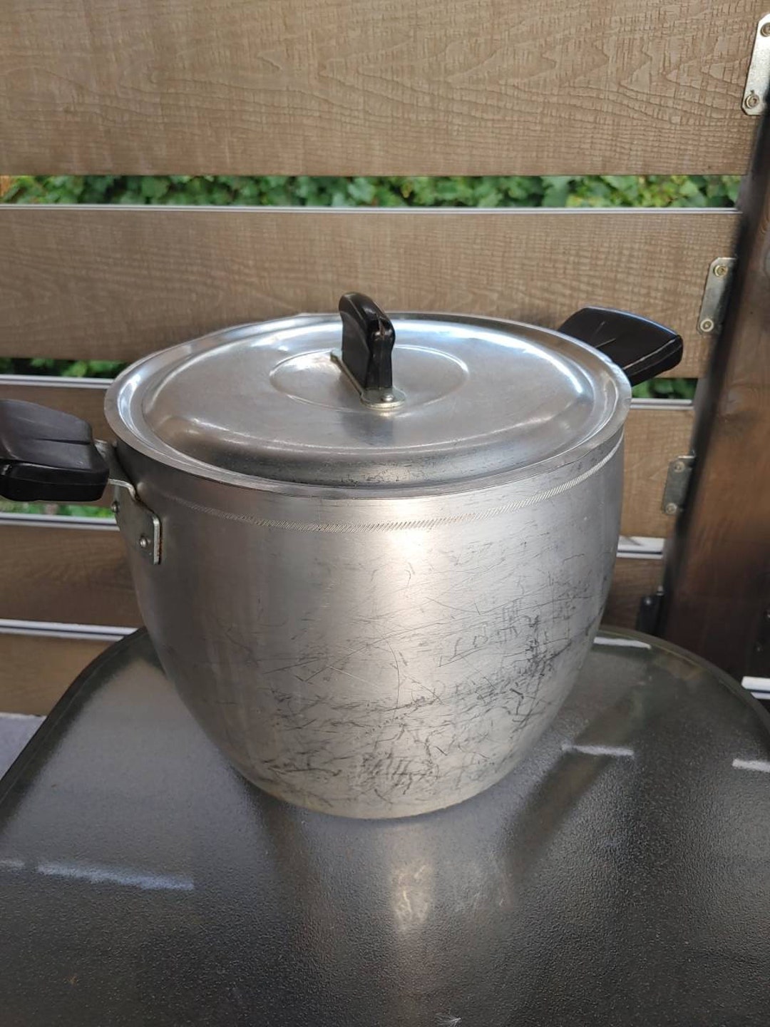 Vintage Aluminum P & D Made in Italy Xlarge Cooking Pot 26 Qt - Etsy