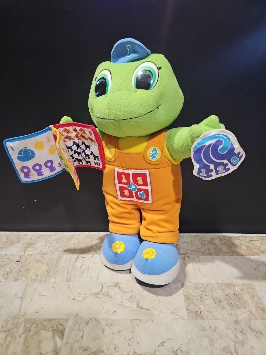 Leap Frog Learning Friend Tad Plush - Sings and Speaks English French ...