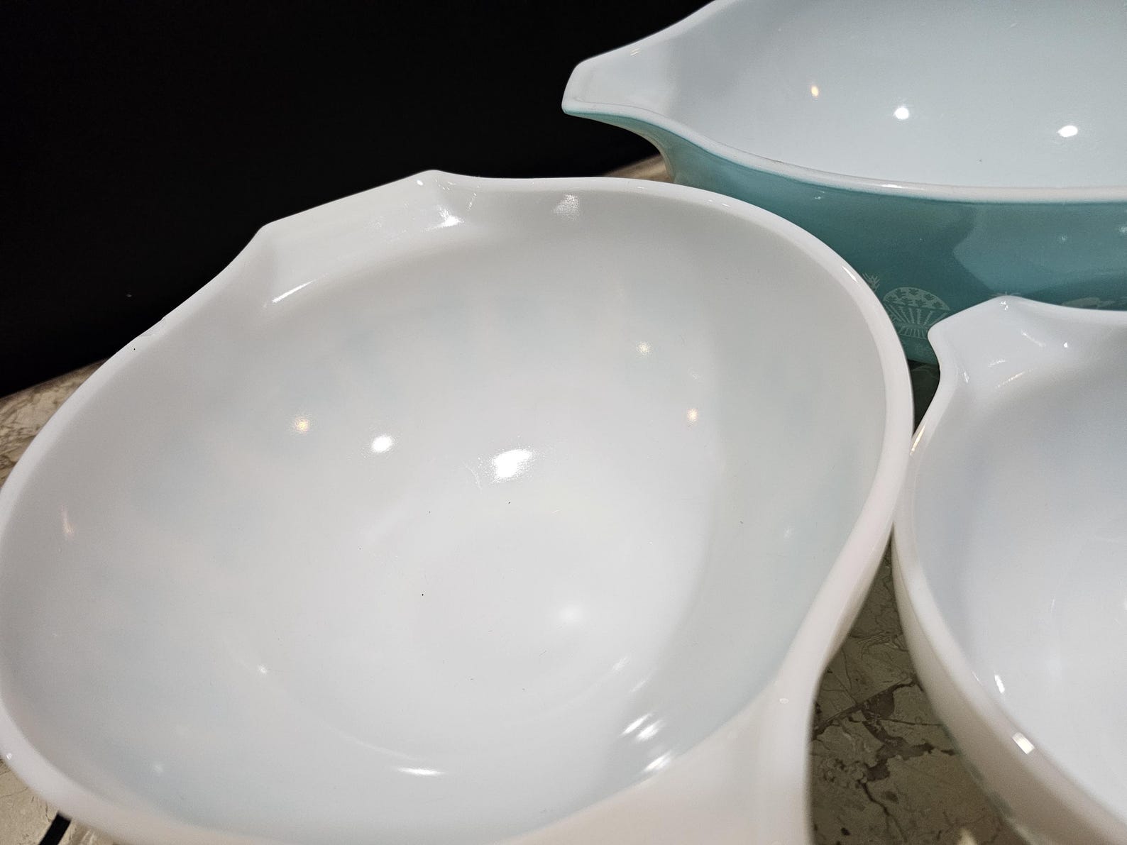 Rare Vintage 50s Pyrex Amish Butterprint Cinderella Bowls, Set of 3 ...