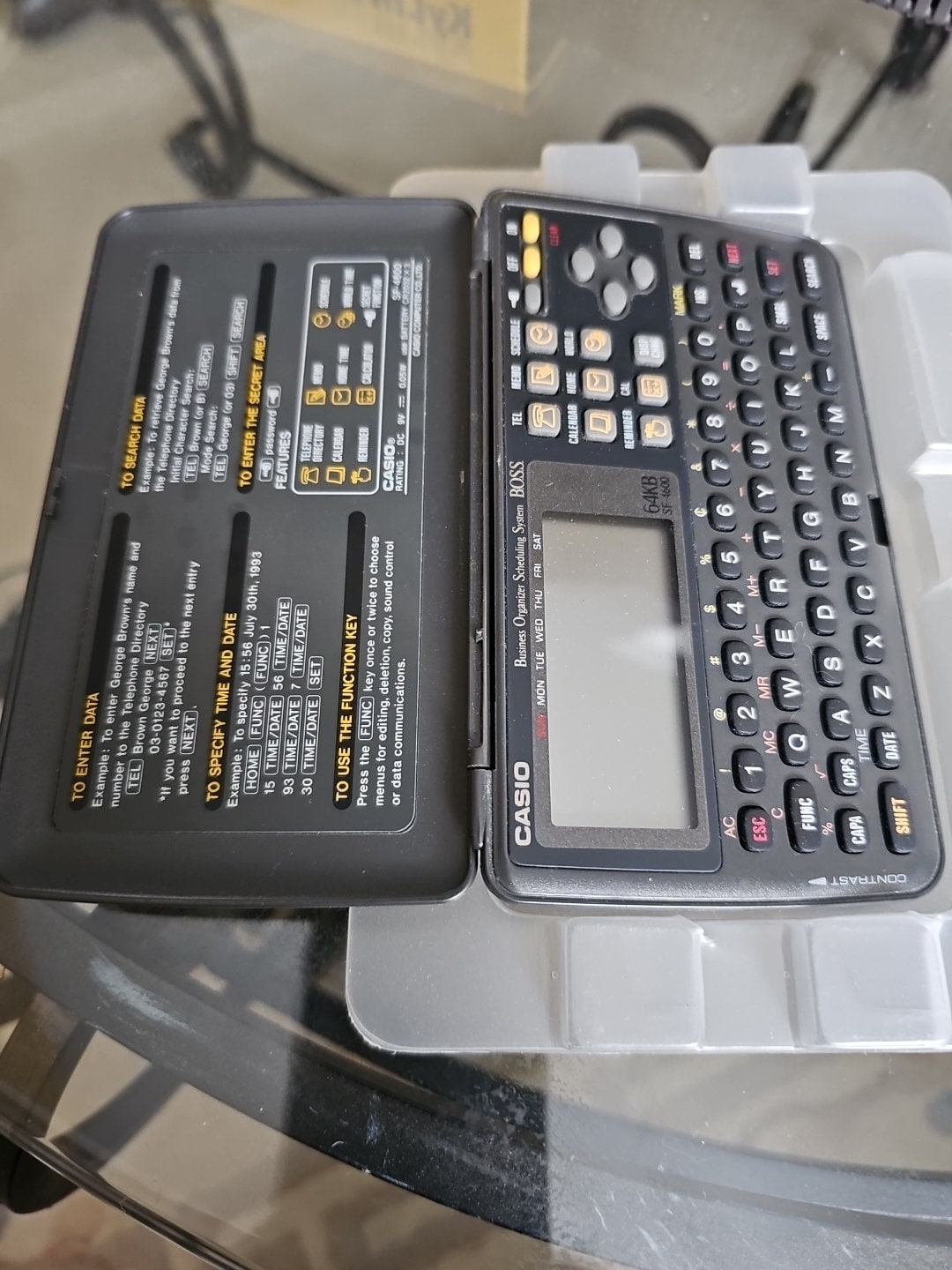 Rare Vintage Casio Boss Business Organizer System SF-4600X - Etsy