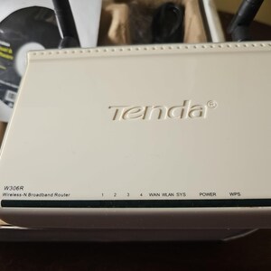 Tenda W306R 300 Mbps 4-port 10/100 Wireless N Router - Etsy