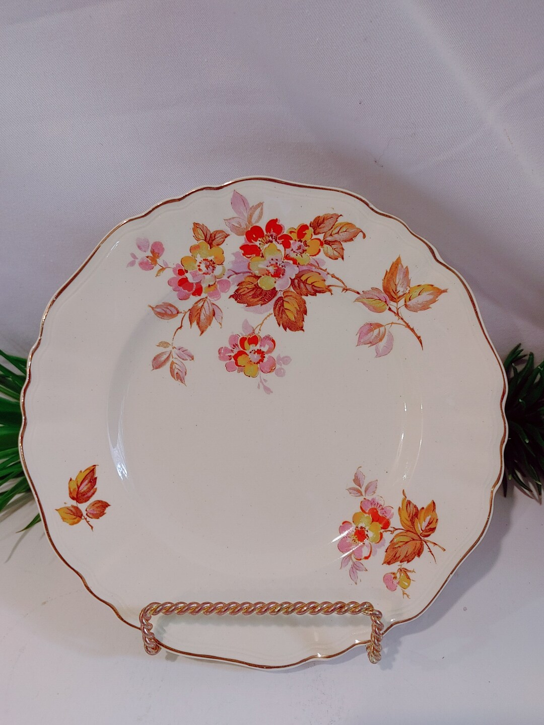 Vintage J&G Meakin Salad Plate Sunshine Reg Sol 561073 Made in England ...