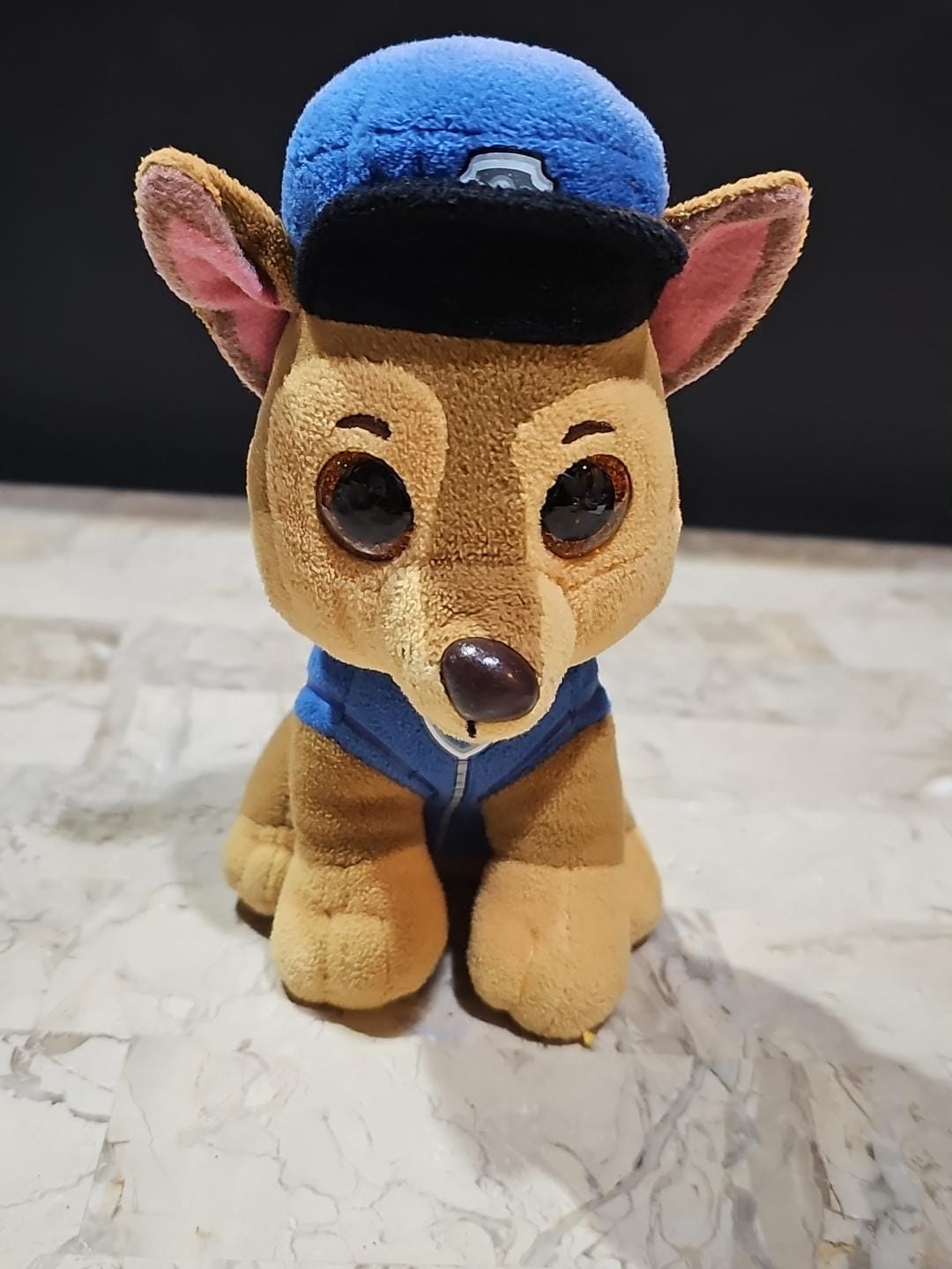 TY Beanie Boos PAW PATROL Chase Blue & Brown Stuffed Animal 7" Inches ...
