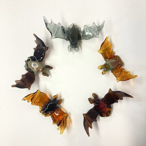 Standing Glass Bat - Etsy