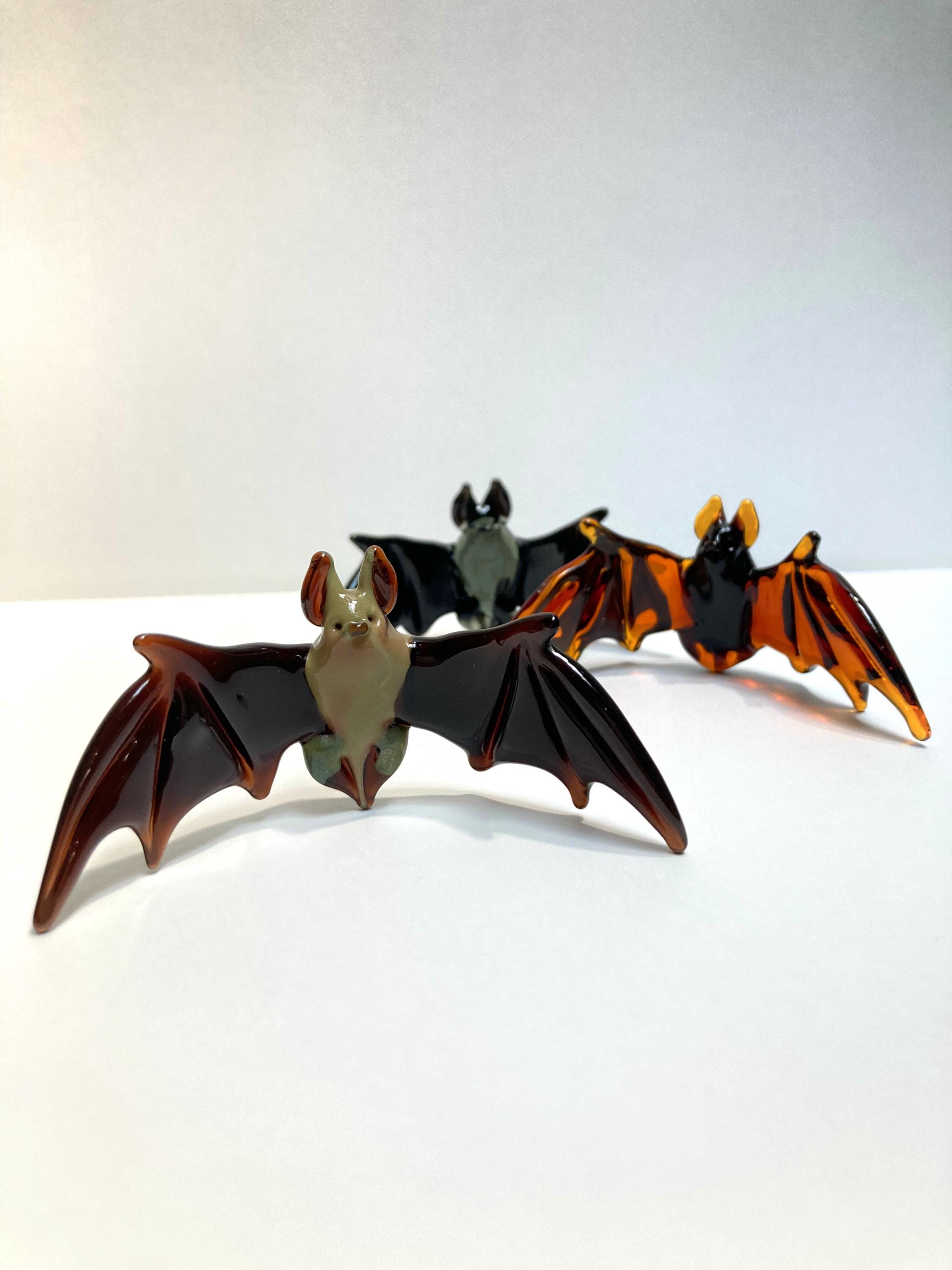Standing Glass Bat - Etsy