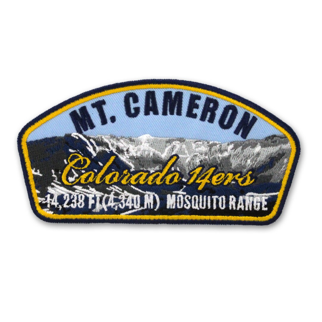 Mt. Cameron Colorado 14ers Mountain Patch - Etsy