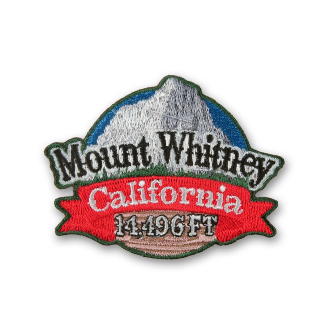 Mount Whitney Mountain Climbing Patch - Etsy