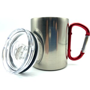 Mount Hood Timberline Trail Map, Carabiner Coffee Mug Map, Hiking ...