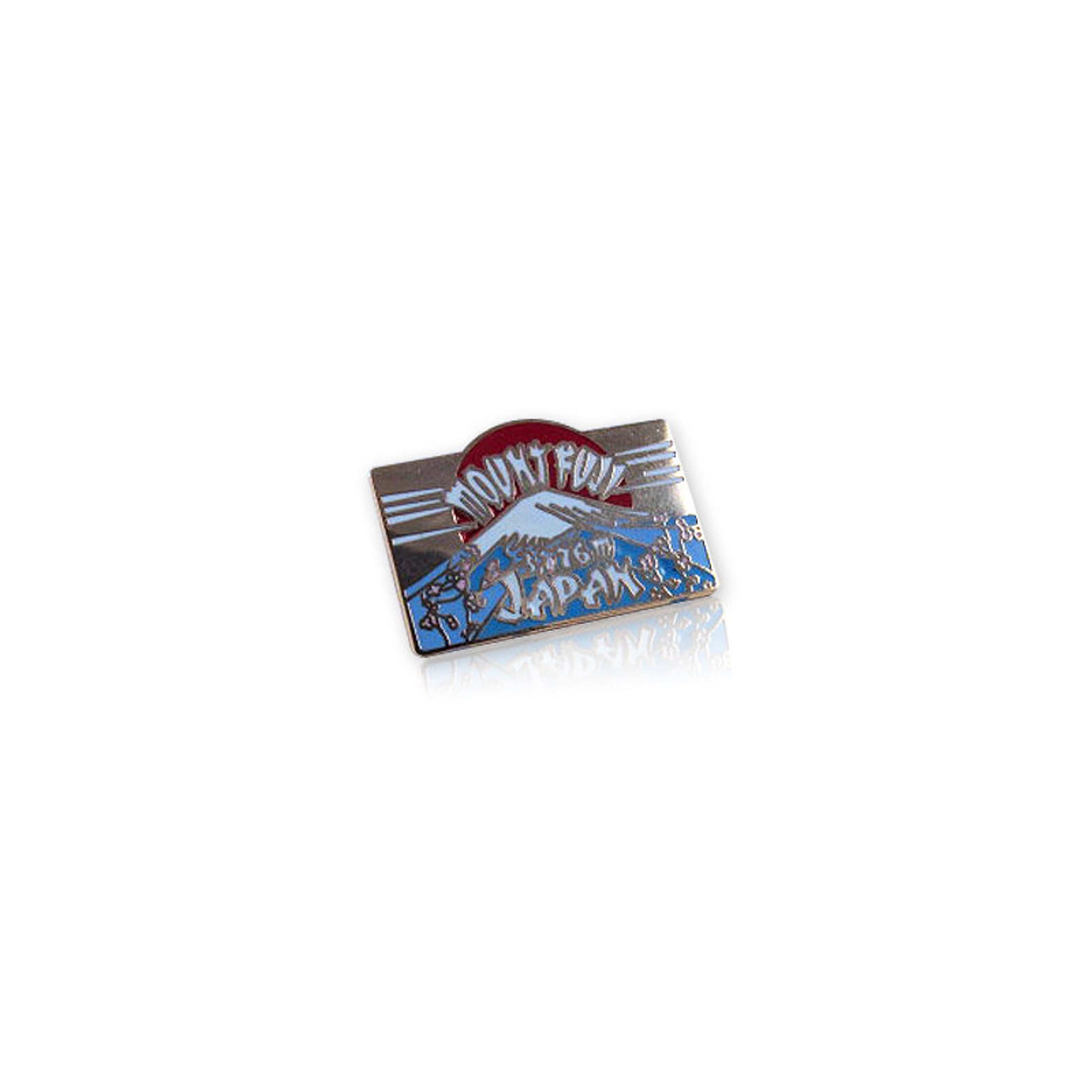 Mount Fuji Mountain Climbing Lapel Pin - Etsy