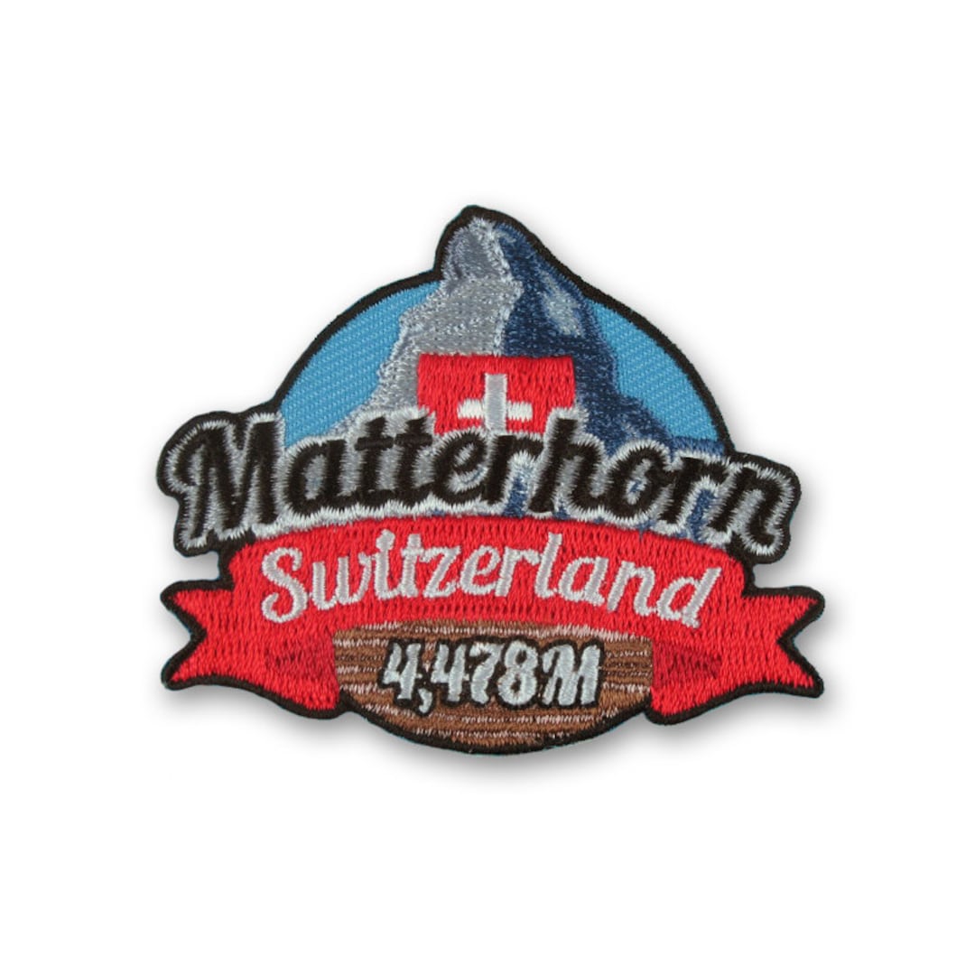 Matterhorn Mountain Climbing Patch - Etsy