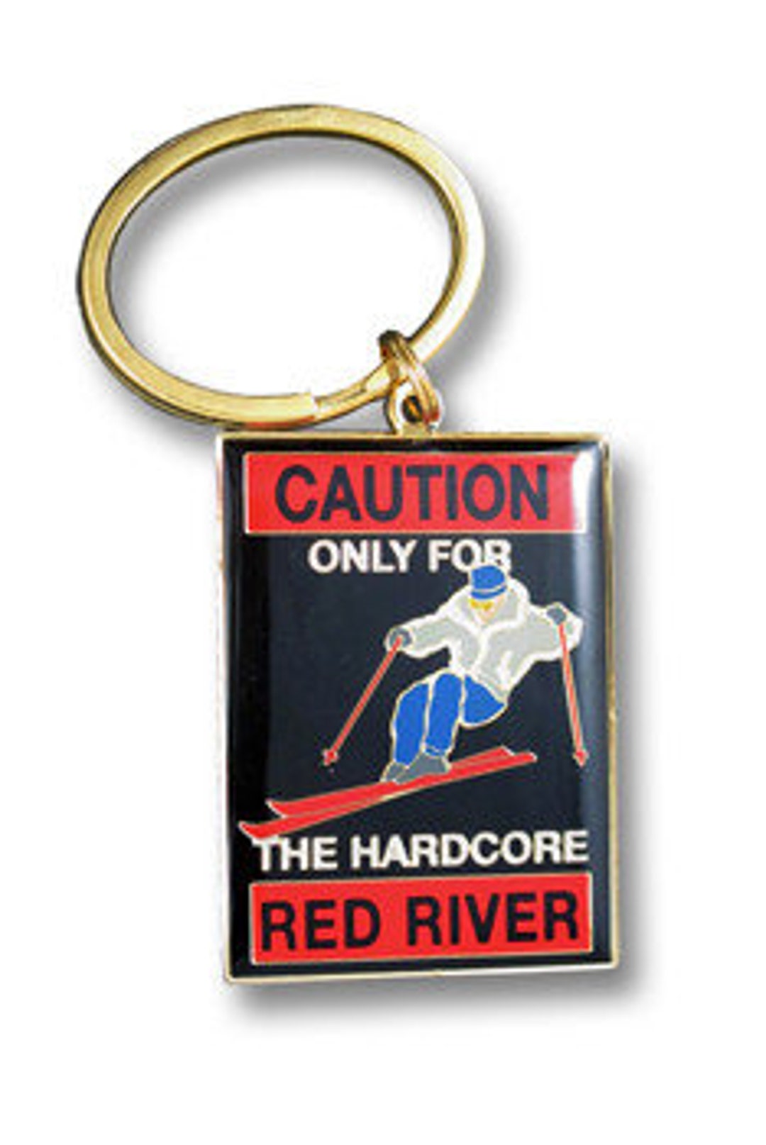 Red River Keychain - Etsy