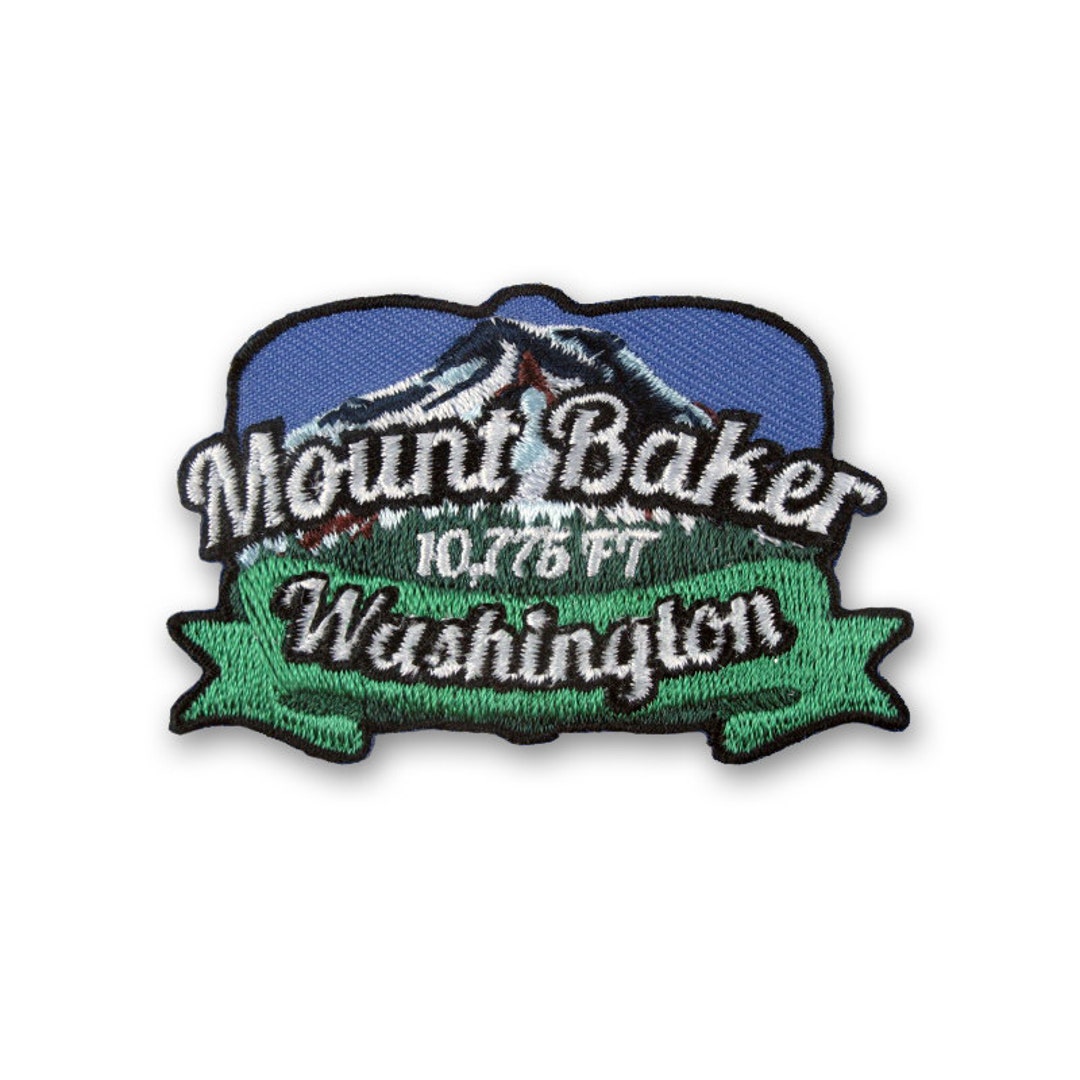 Mount Baker Mountain Climbing Patch - Etsy