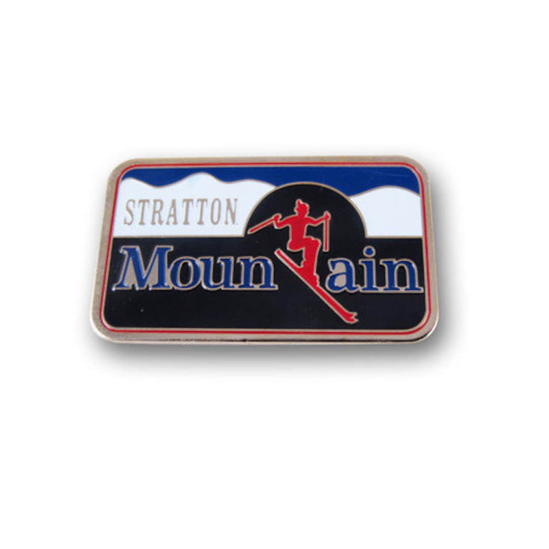 Stratton Ski Resort Pin - Etsy