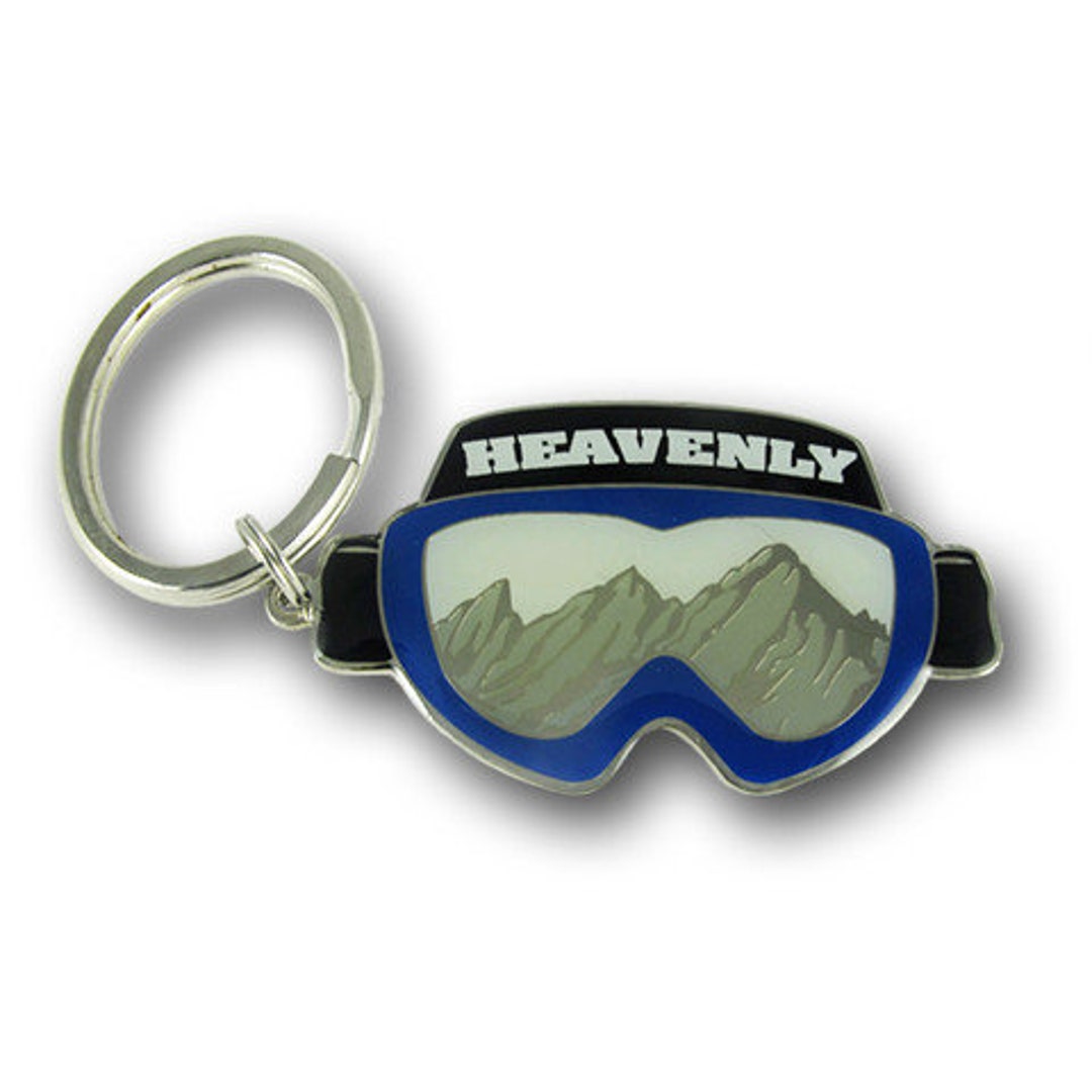 Heavenly Goggles Ski Resort Keychain #2 - Etsy