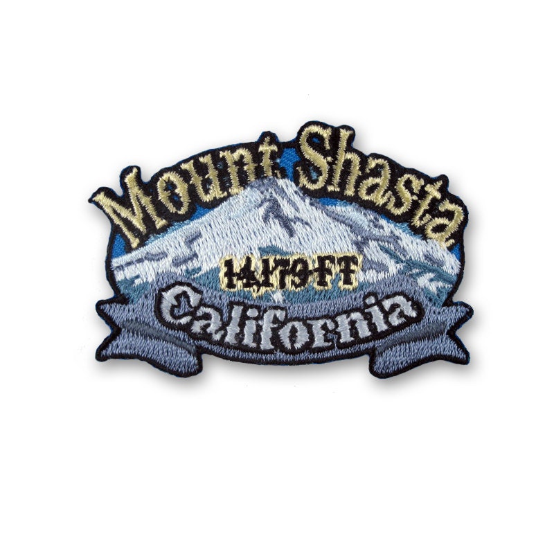 Mount Shasta Mountain Climbing Patch - Etsy