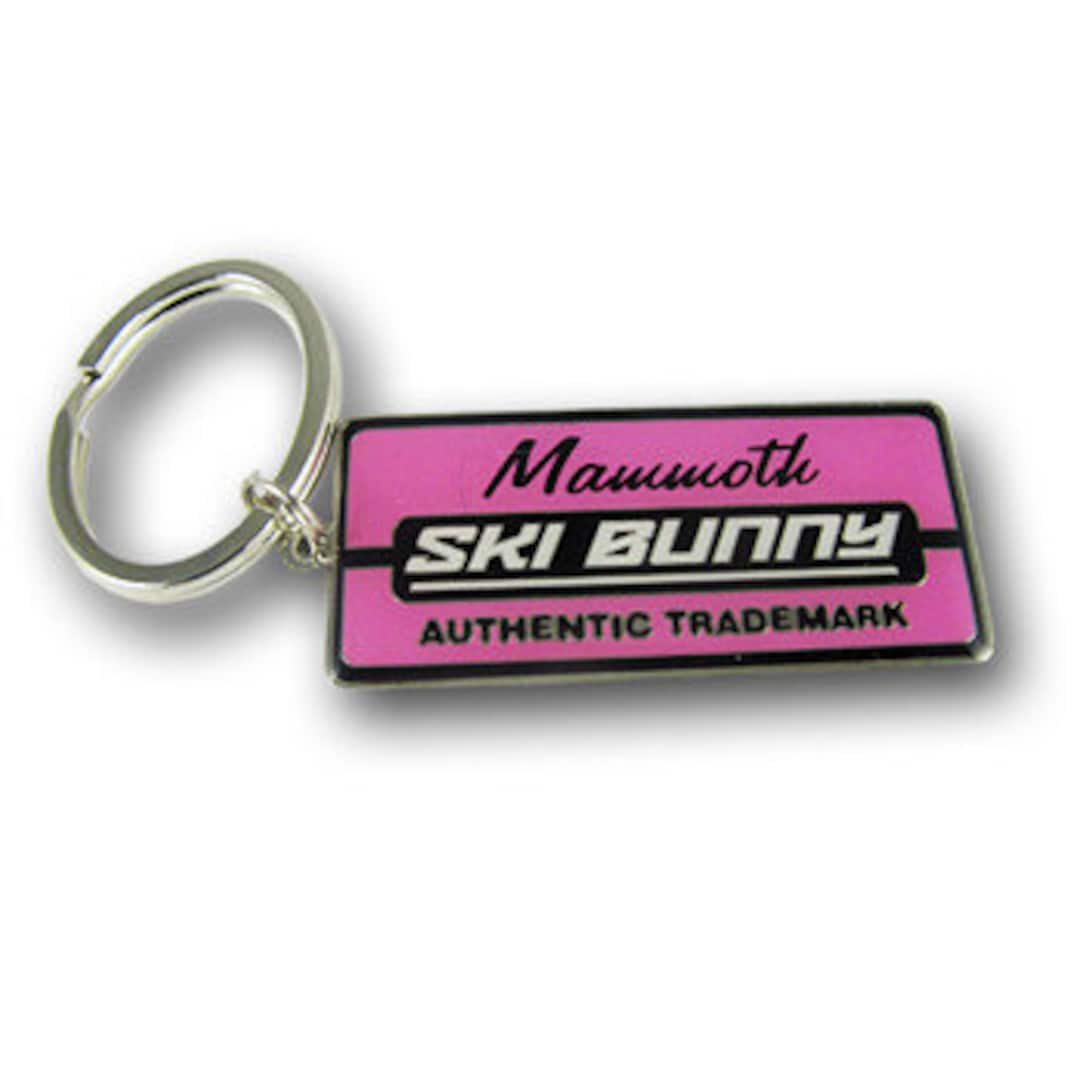 Mammoth Pink Ski Resort Keychain #2 - Etsy