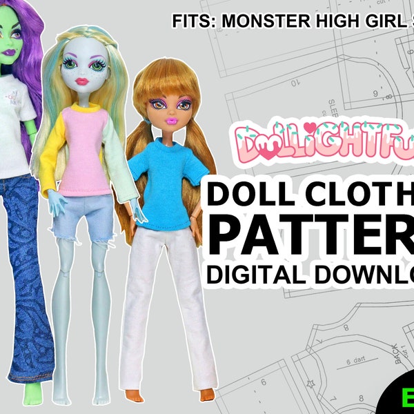Monster High G3 Doll Pants - Etsy