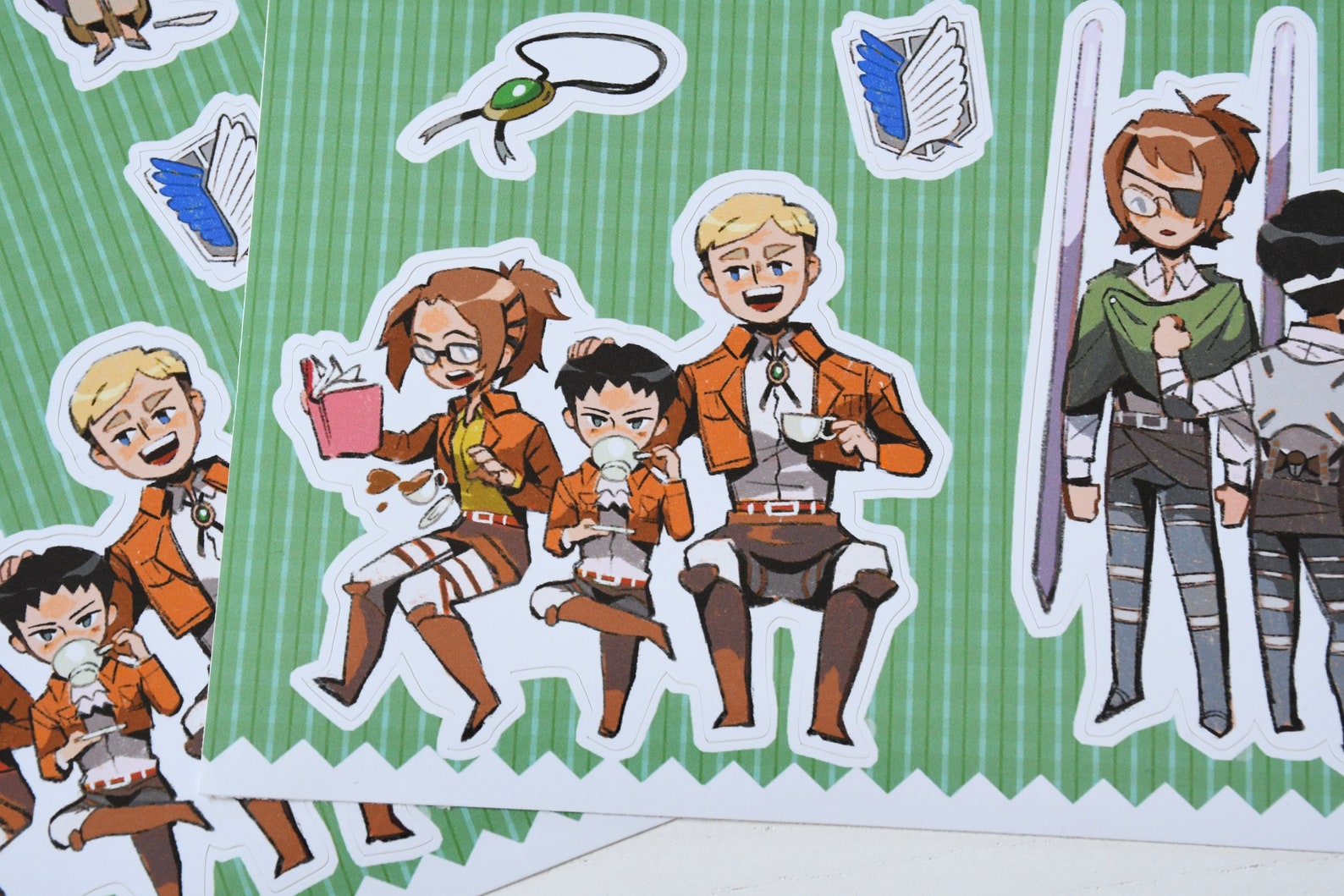 AOT Veterans Sticker Sheet - Etsy