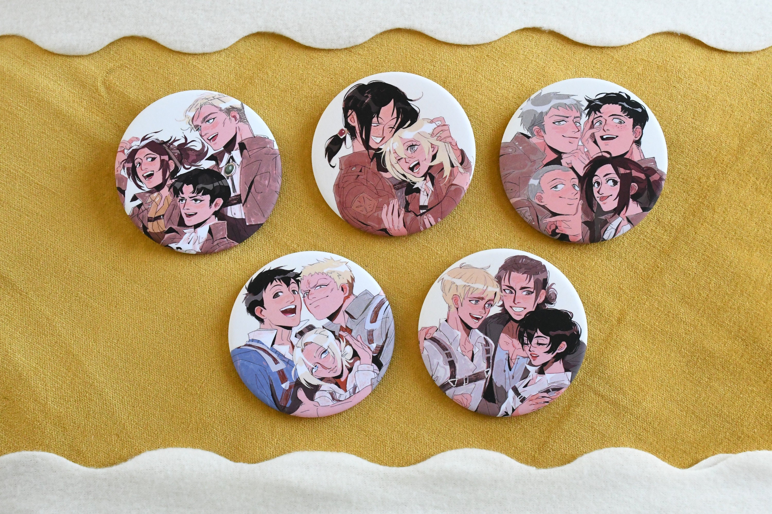 AOT Groups Button Badges - Etsy