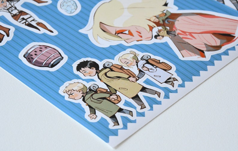 AOT RBA Stickers Sheet - Etsy