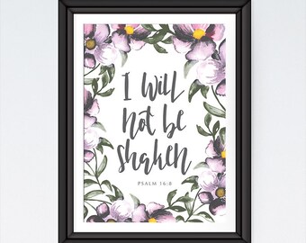INSTANT DOWNLOAD Bible Verse Print Inspirational Quote - Etsy