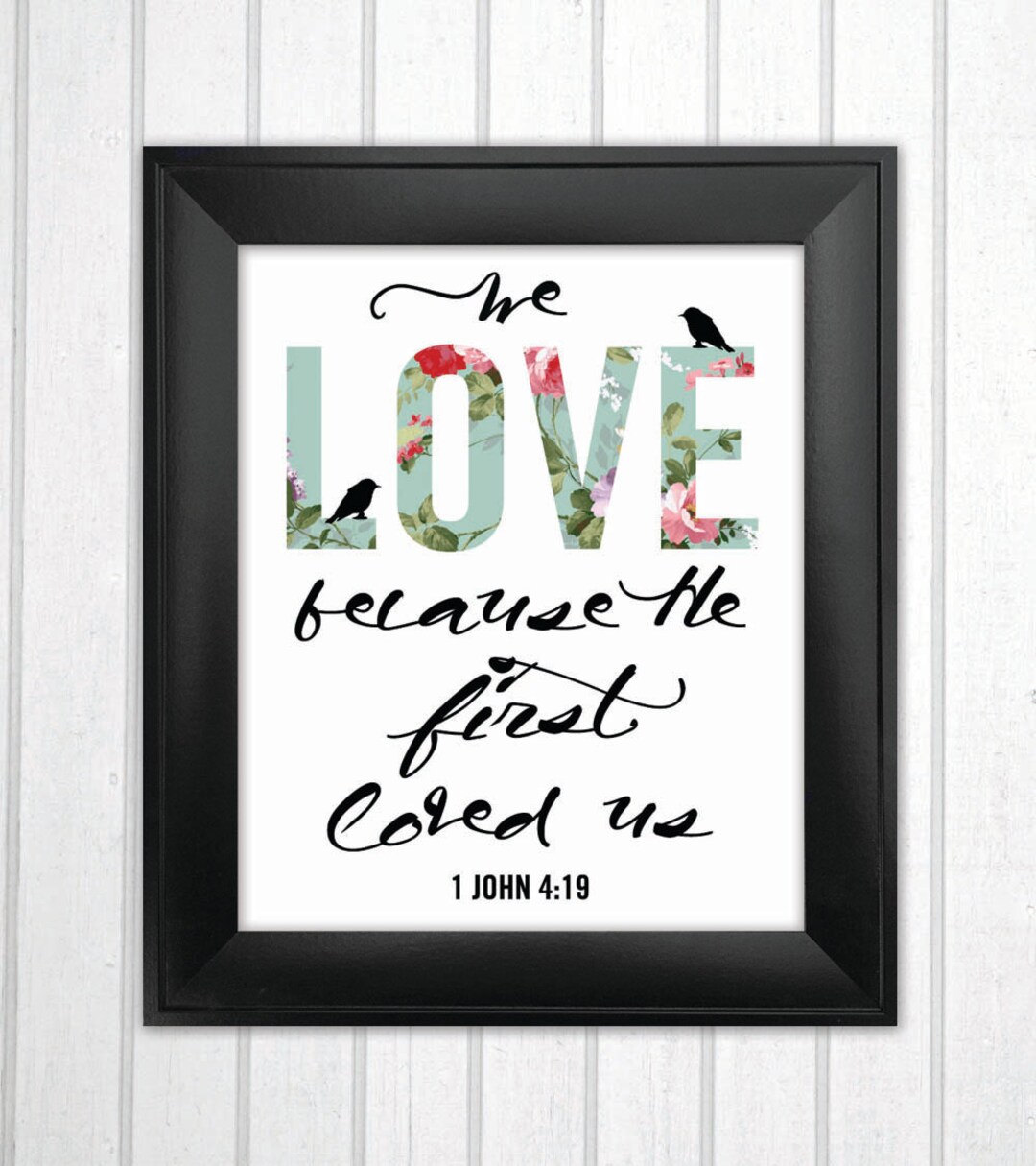 INSTANT DOWNLOAD Bible Verse Art Printable, Scripture Print Christian ...