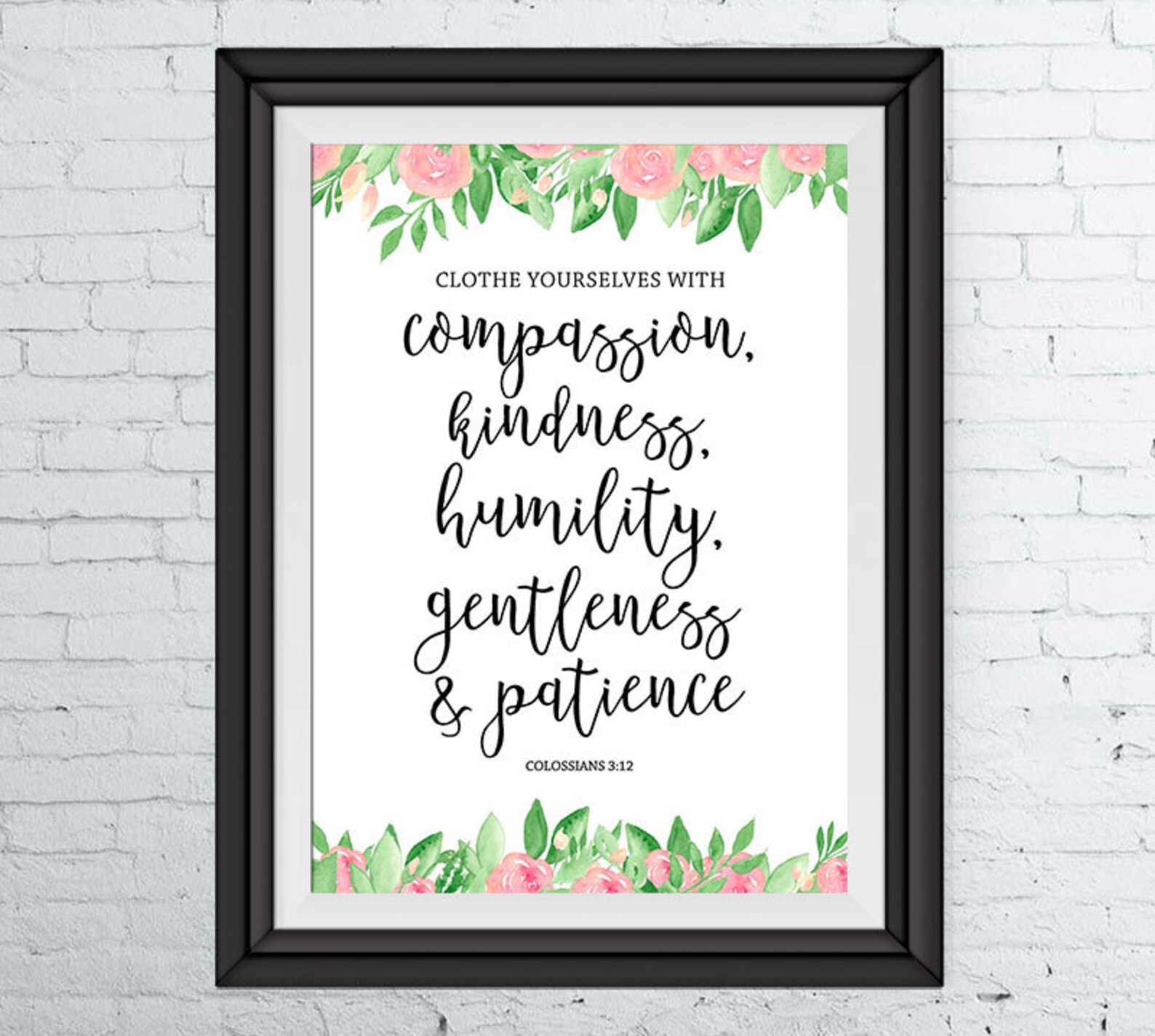 Clothe Yourselves With Compassion, Kindness, Humility, Gentleness and ...