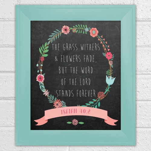 Bible Scripture Art Proverbs 22:6 Christian Wall Poster - Etsy