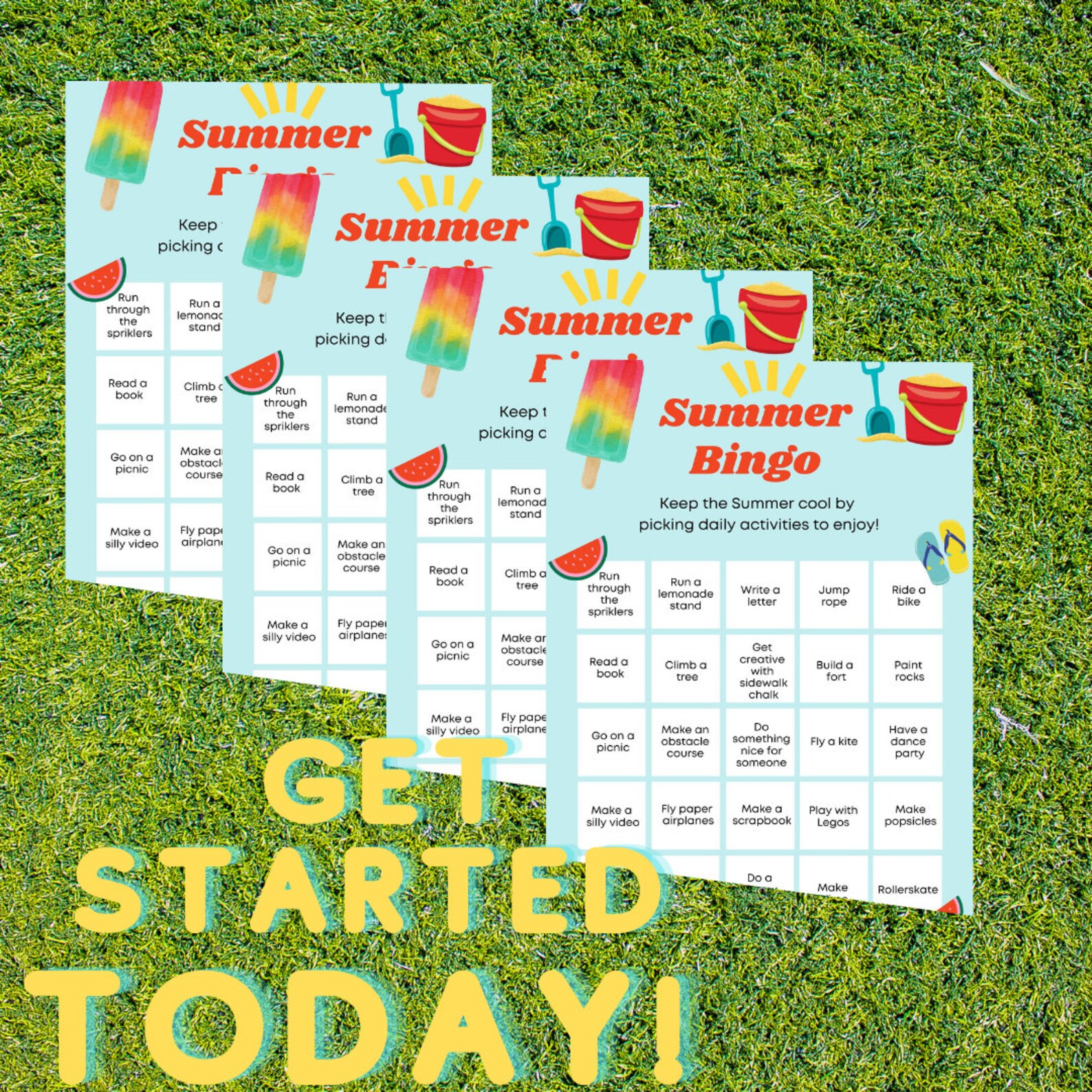 Summer Bingo Digital Download - Etsy